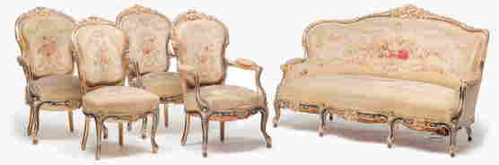 Alexander Roux Four-Piece Parlor Set - Jan 23, 2021 | Fontaine's ...