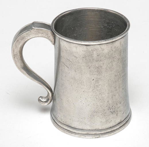 Thomas Danforth Iii Pewter Tankard.