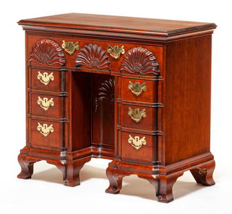 American Chippendale Style Block Front Chest.