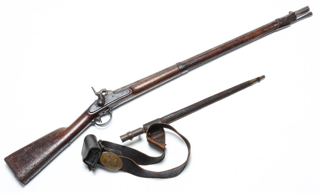 Harpers Ferry 1847 Musket And Bayonet.