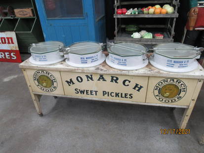 Monarch Sweet Pickles Display