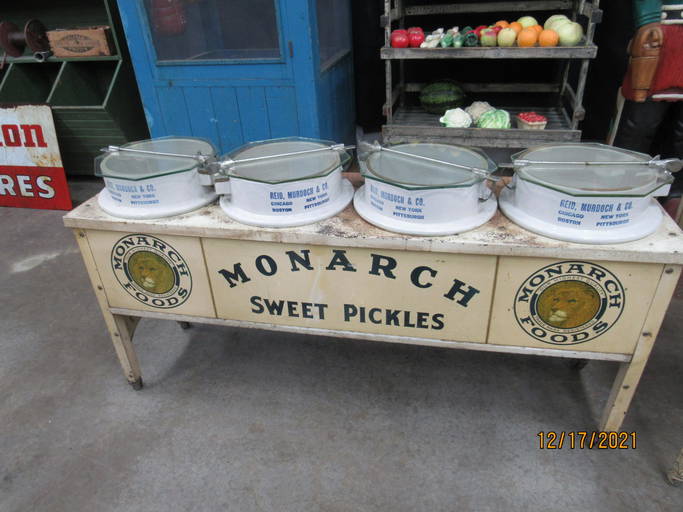Monarch Sweet Pickles Display