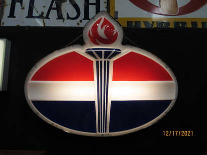 Standard Oil Neon Sign