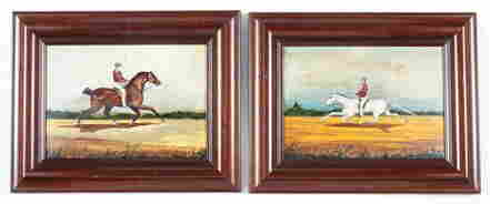 214: THOMAS J. SCOTT 1882 OIL PAINTING OF RACE HORSE - Nov 11, 2007 ...