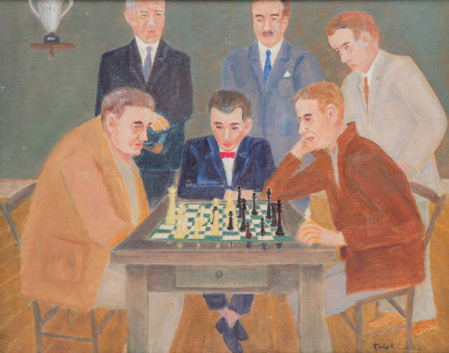 OIL ON ARTIST BOARD SIGNED RALPH L. WHITE. - Apr 24, 2022 | Garth's ...