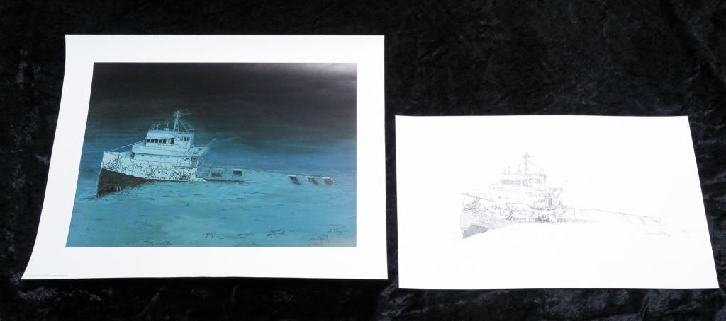 Two James Clary Prints.