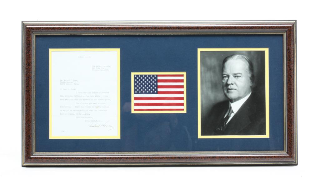 Herbert Hoover Signature.