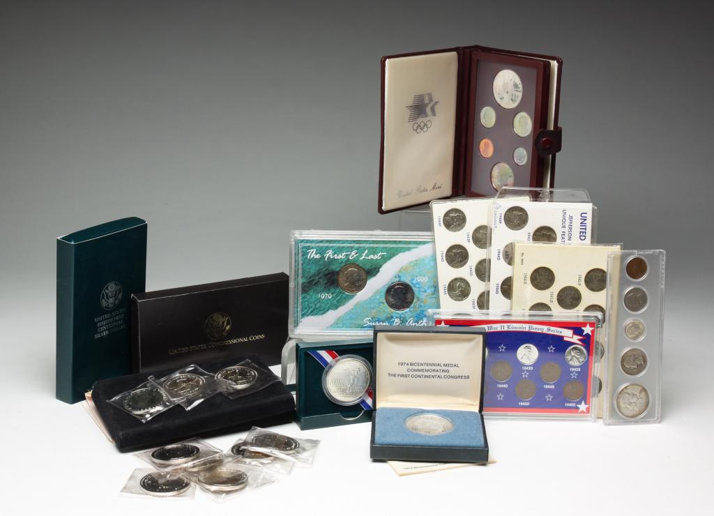 Group Of Collectible U.s. Coins.