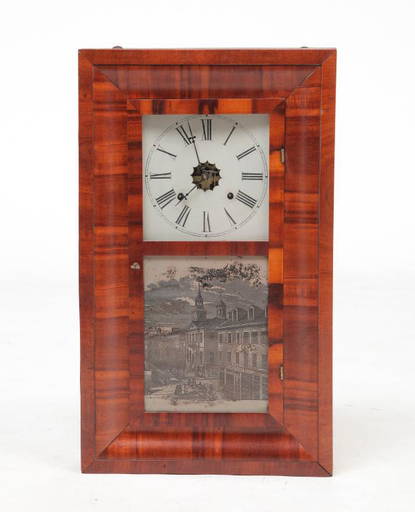 American Waterbury Ogee Mantel Clock.