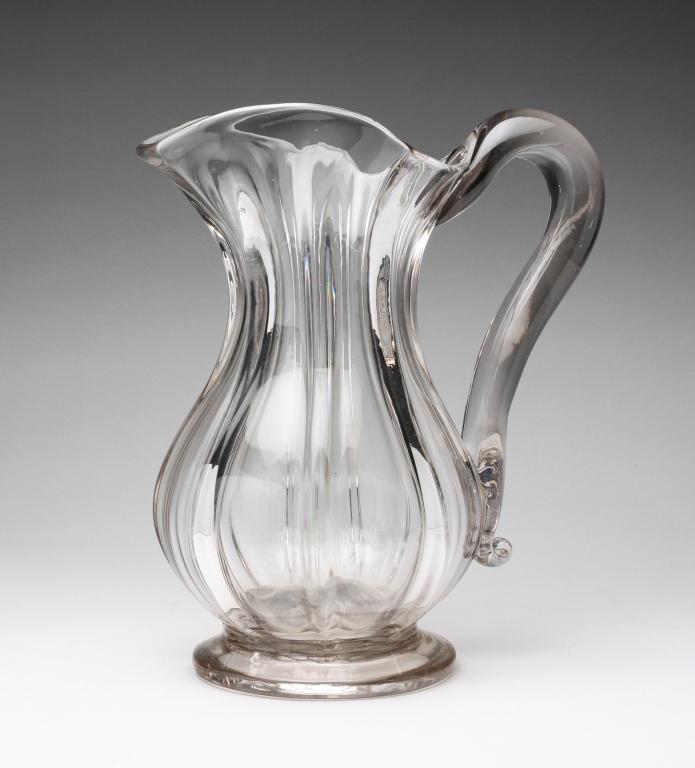 Pittsburgh Pillar Mold Pitcher.