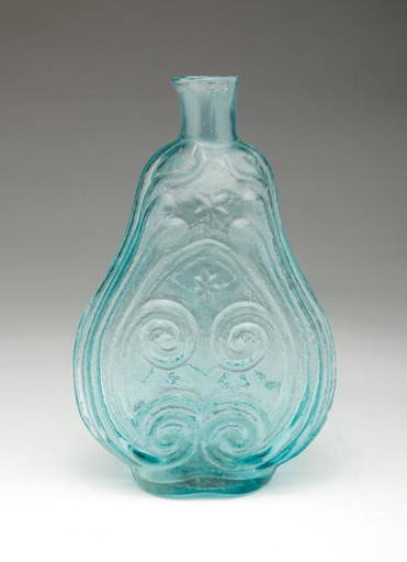 American Scroll Flask.