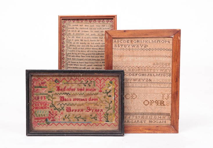 THREE SAMPLERS. - Dec 18, 2022 | Garth's Auction Inc. in OH