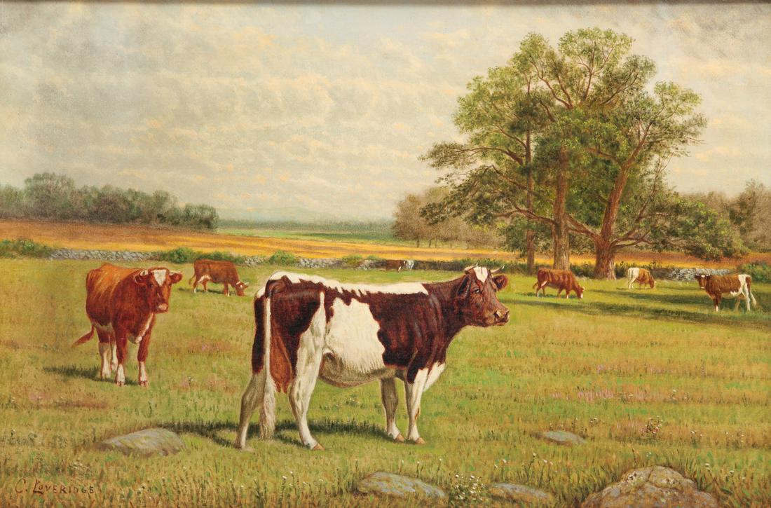 Cattle By Clifton Loveridge. - Apr 16, 2023 | Garth's Auction Inc. In Oh