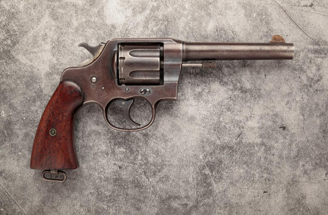 Colt Model 1917 U.s. Army .45 Caliber Revolver