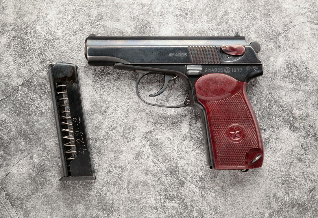 Russian Makarov 9mm Semi Automatic Pistol