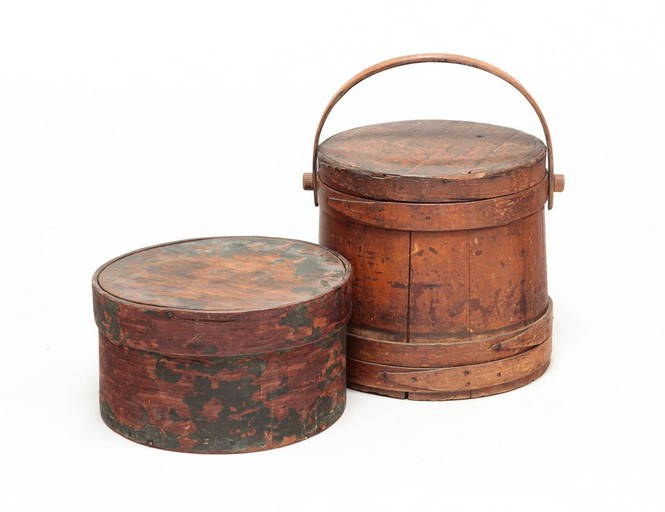 American Firkin And Pantry Box.
