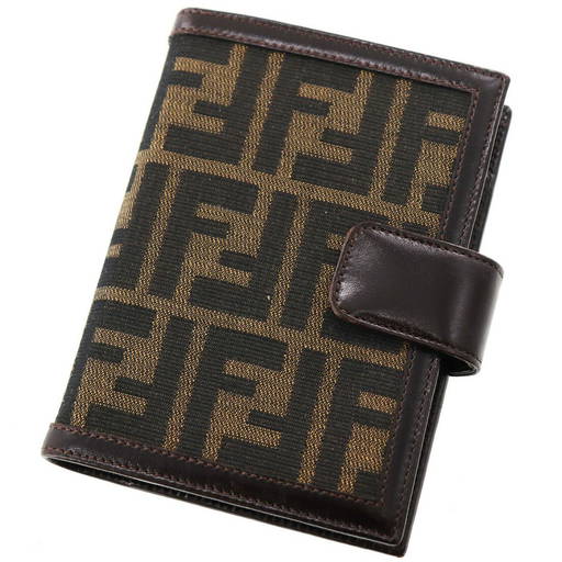 Authentic Fendi Vintage Zucca Day Planner Cover