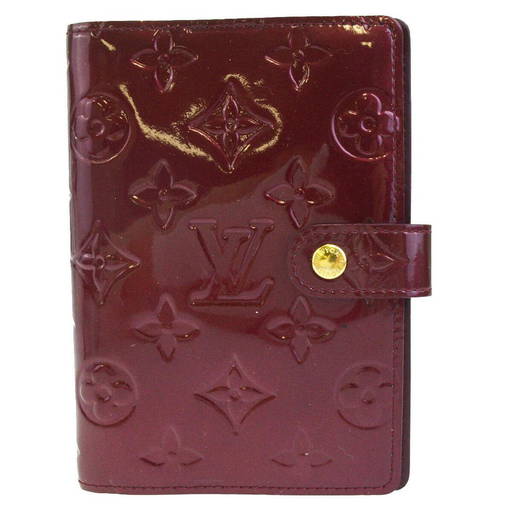 Authentic Louis Vuitton Leather Ae Notebook Cover