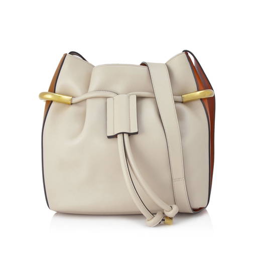 Authentic Chloe Small Emma Leather Bucket Bag