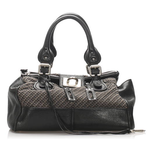 Authentic Chloe Paddington Canvas Handbag