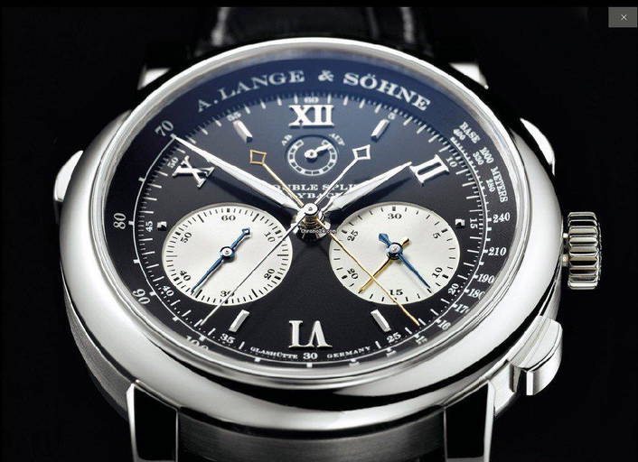 Authentic A. Lange & Sohne Lange Double Split