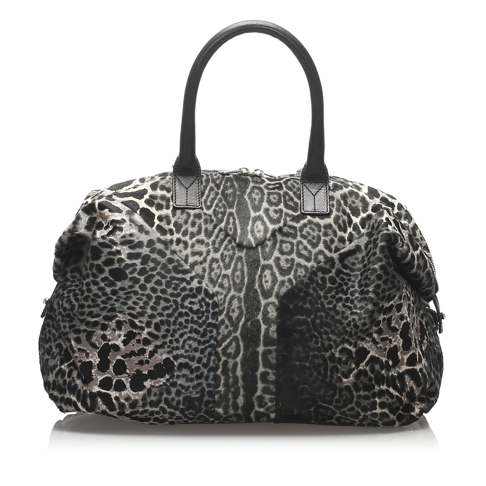 Authentic YSL Leopard Easy Pony Hair Handbag | Barnebys