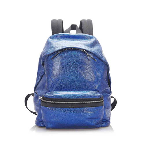 Authentic Ysl Hunting Leather Backpack