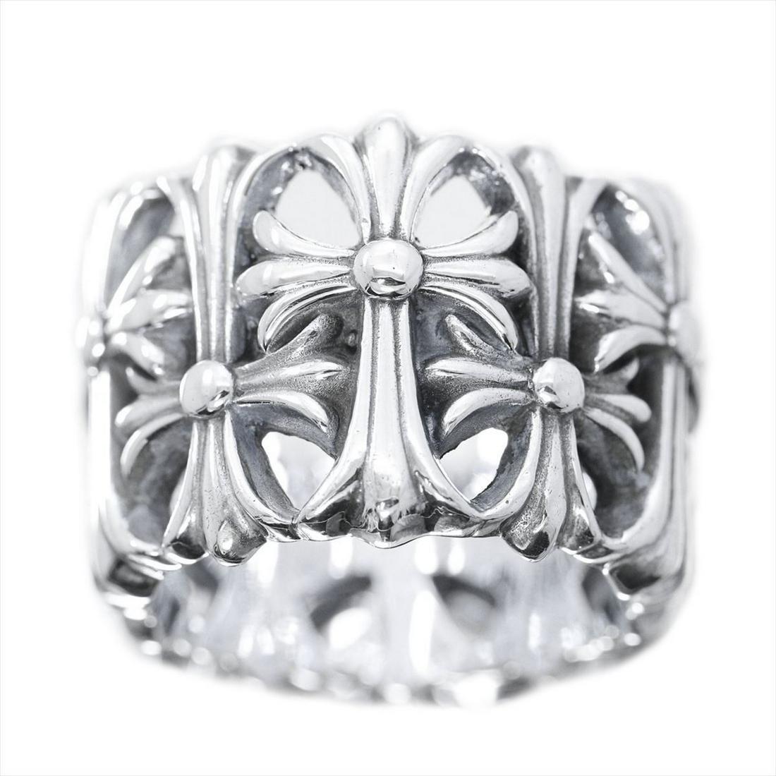 Authentic Chrome Hearts Cemetery Ring Silver 925 | Barnebys