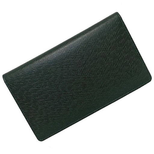 Louis Vuitton Agenda Posh Green Episea Taiga Notebook