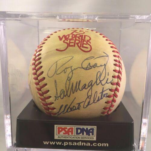 Pee Wee Reese Walt Alston Signed 1978 World Series - Dec 09, 2021 ...