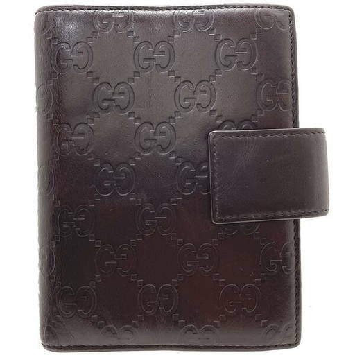 Gucci Notebook Cover Shimaline Agenda Leather Dark - Jan 19, 2022 ...