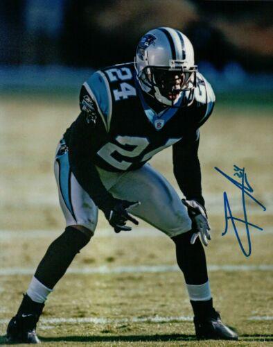 Ricky Manning Jr. Signed 8x10 Photo Autograph Panthers