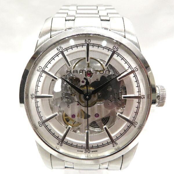 Hamilton Railroad H406550 Self-winding Skeleton Watch | Barnebys