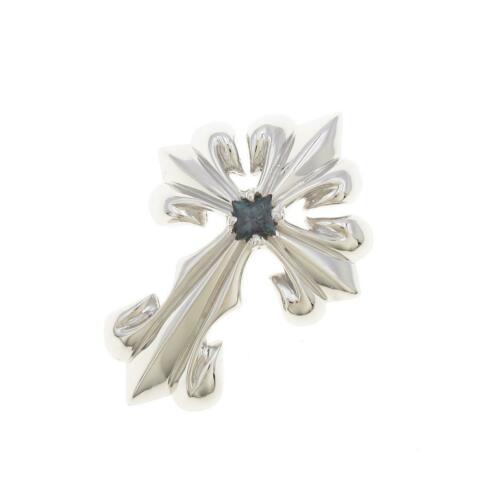 Pt Cross Alexandrite Pendant