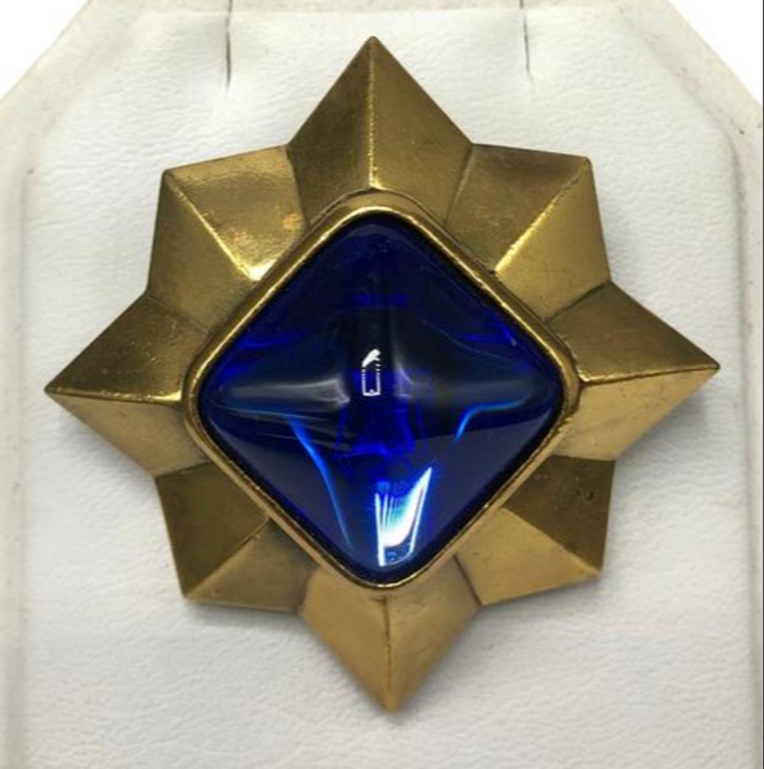 Yves Saint Laurent Blue Lucite Jelly Belly North Star | Barnebys