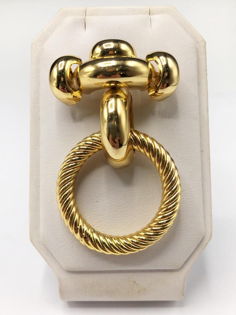 Dior Equestrian Stirrup Rope Pin 1969 | Barnebys
