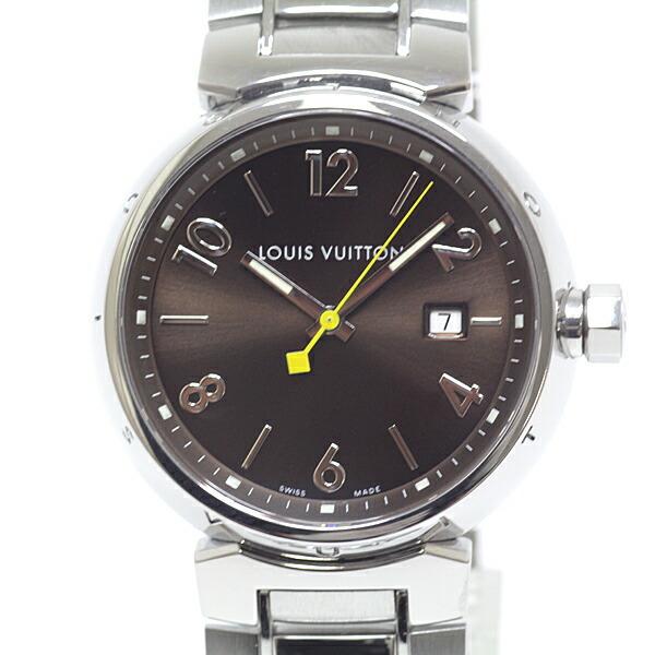 Louis Vuitton Men's Watch Tambour Q1111 Brown Dial