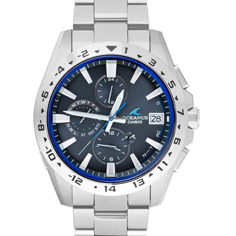 Casio Oceanus Radio Wave Solar Classic Line - | Barnebys