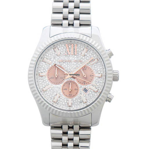Michael Kors Lexington Chronograph Quartz Crystal Paved - Feb 06, 2022 ...