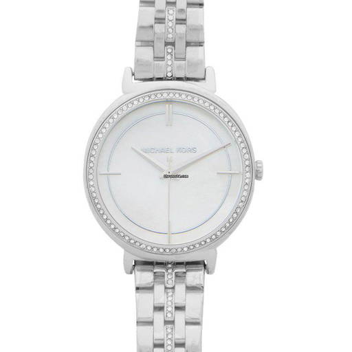 Michael Kors Cinthia Quartz Mother Of Pearl Dial Ladies (#0608D) on Feb ...
