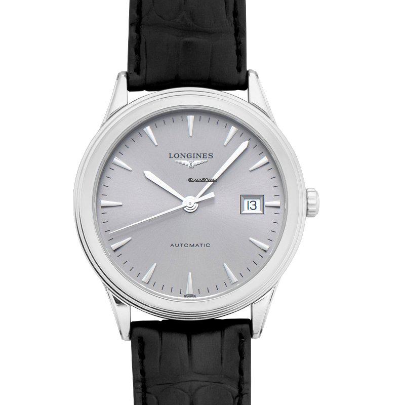 Longines Flagship Automatic Grey Dial Stainless Steel | Barnebys