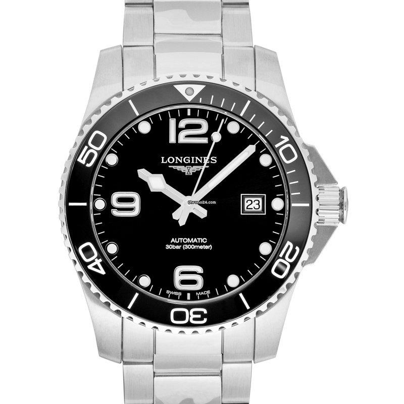 Longines Hydroconquest Automatic Black Dial Men's Watch - Feb 23, 2022 ...
