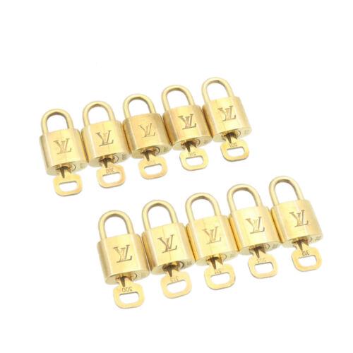 Louis Vuitton Padlock 10set Padlock Gold Tone LV (#0799D) on Feb 27 ...