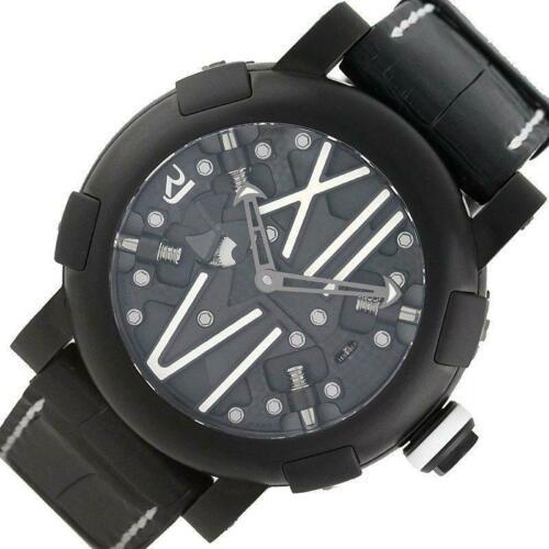 ROMAIN JEROME Steampunk RJTAUSP005 Black Dial Automatic Men's Watch ...