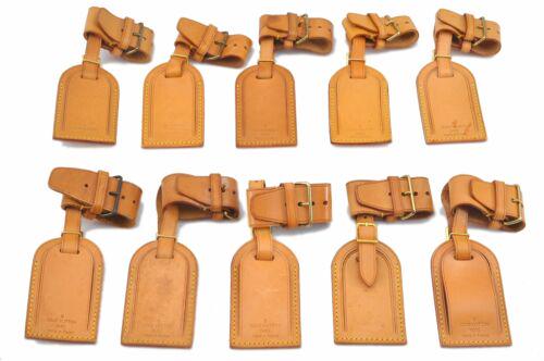 Louis Vuitton Name Tag Handle Holder Beige 10Set LV | Barnebys