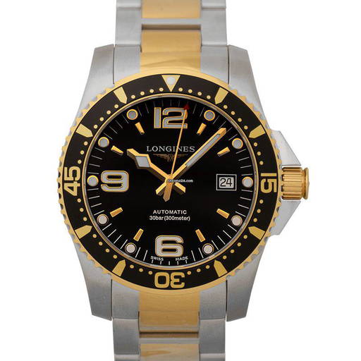 Longines HydroConquest Automatic Black Dial Men's Watch - L37423567 ...