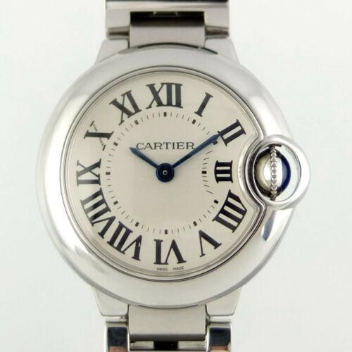 Ballon Bleu de Cartier W69010Z4 Quartz Silver Dial Ladies Watch Pre ...