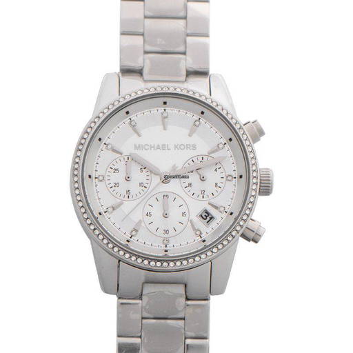 Michael Kors Ritz Chronograph White Dial Ladies Watch Mk6428