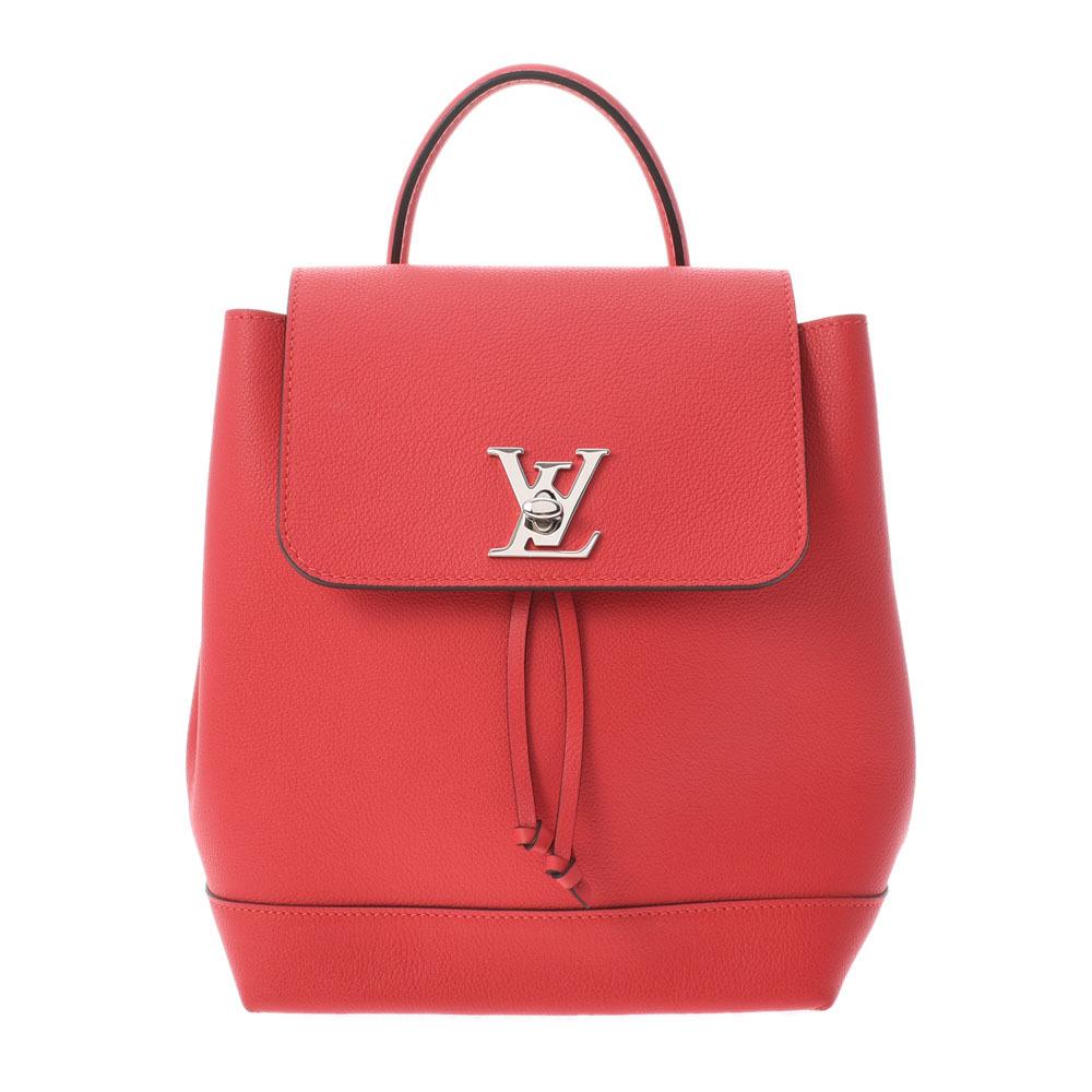 Louis Vuitton Louis Vuitton Rock Me Backpack Red M41814 Women's Leather ...