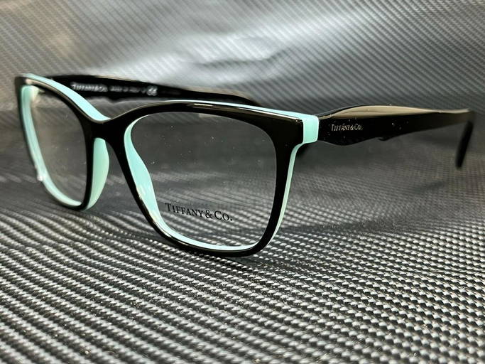 Tiffany TF2175 8055 Black Women Square Demo Lens Eyeglasses Frame - May ...
